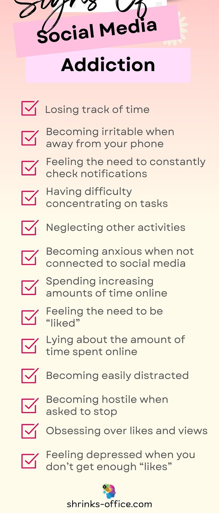 Social Media Addiction: Recognizing the Signs and How to Overcome It ...